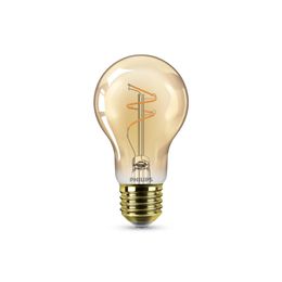 Philips LED-Leuchtmittel 'Vintage LED' dimmbar Standardform gold E27 3,1 W 270 lm warmwei&szlig;