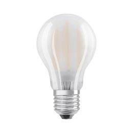 LEDVANCE LED-Leuchtmittel 'SMART WiFi CLA' dimmbar Standardform matt E27 7,5 W 1055 lm warmwei&szlig;