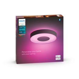 Philips Deckenleuchte 'Hue Xacamento' schwarz &Oslash; 38,1 x 8,4 cm