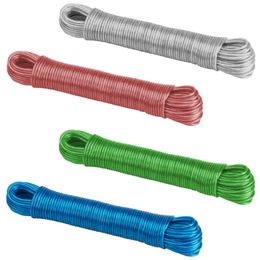 B&Uuml;MAG B&Uuml;MAG eG W&auml;scheleine Stahldraht/PVC bunt sortiert 30 m
