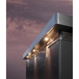 BioHort Untersichtsblende mit Spotausfr&auml;sungen f&uuml;r Ger&auml;tehaus 'CasaNova' mit 3 Ausfr&auml;sungen 3 m