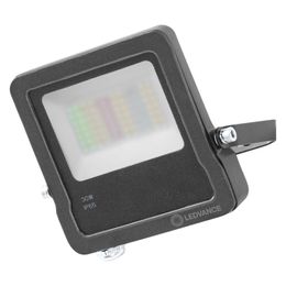 LEDVANCE LED-Au&szlig;enwandstrahler 'Smart+' 30 W 2400 lm warmwei&szlig; IP 65 16,8 x 3 x 20,9 cm