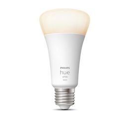PHILIPS Hue LED-Leuchtmittel 'Hue White' dimmbar matt E27 15,5 W 1100 lm warmwei&szlig;
