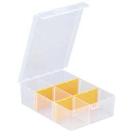 Allit EuroPlus Sortimentskasten 'Basic 11/2-4' 2-6 F&auml;cher transparent 17,5 x 12 x 4,4 cm