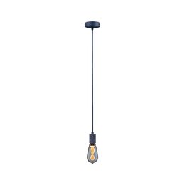 Paulmann Pendelleuchte 'Tilla' blau E27 &Oslash; 10 x 210 cm