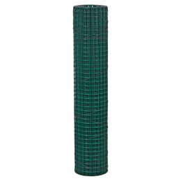 Drahtgeflecht Stahl gr&uuml;n 100 cm x 25 m