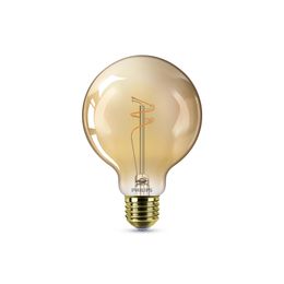 Philips LED-Leuchtmittel 'Vintage LED' dimmbar Globe gold E27 3,1 W 270 lm warmwei&szlig;