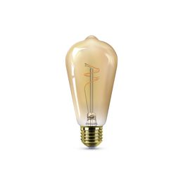 Philips LED-Leuchtmittel 'Vintage LED' dimmbar Edison gold E27 3,1 W 270 lm warmwei&szlig;