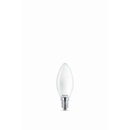 Philips LED-Leuchtmittel 'Classic' Kerze matt E14 4,3 W 470 lm tageslichtwei&szlig;