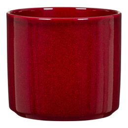 Scheurich &Uuml;bertopf 'Mystic Red 14/631' Keramik rot &Oslash; 13,6 x 12,2 cm