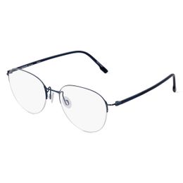 Rodenstock 7140 Brille Unisex | Fassung: Vollrand, Rund, Blau