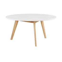 H&ouml;ffner Couchtisch Gera &brvbar; wei&szlig; &brvbar; Ma&szlig;e (cm): H: 45 &Oslash;: 90 &raquo; H&ouml;ffner