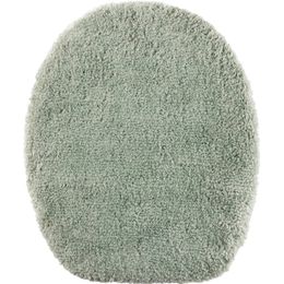 Hagemann unisex Badematte eucalyptus-beige, Gr&ouml;&szlig;e 50x80 cm - Duschvorlage halbrund