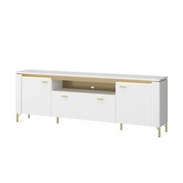 M&ouml;bel Kraft TV-Lowboard mit Softclose wei&szlig; Ma&szlig;e (cm): B: 200,3 H: 70 T: 40.0 &raquo; M&ouml;bel Kraft