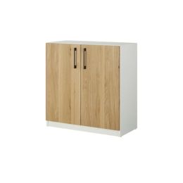 M&ouml;bel Kraft Aktenschrank mit Massivholzfront SOLIDLine wei&szlig; Ma&szlig;e (cm): B: 80 H: 83 T: 40.0 &raquo; M&ouml;bel Kraft