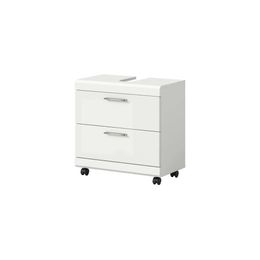 M&ouml;bel Kraft Waschbeckenunterschrank wei&szlig; Ma&szlig;e (cm): B: 60 H: 60 &raquo; M&ouml;bel Kraft