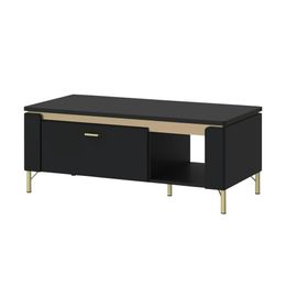 M&ouml;bel Kraft Couchtisch schwarz Ma&szlig;e (cm): B: 110,4 H: 46 T: 65.0 &raquo; M&ouml;bel Kraft