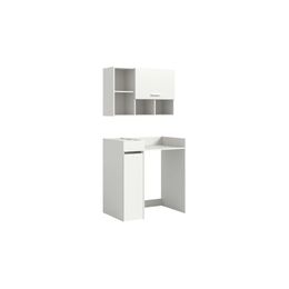 M&ouml;bel Kraft Waschmaschinenumbau Set wei&szlig; Ma&szlig;e (cm): B: 95 H: 195 &raquo; M&ouml;bel Kraft