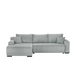 Smart Ecksofa mit Schlaffunktion Nelly grau Ma&szlig;e (cm): B: 270 H: 85 T: 185.0 &raquo; M&ouml;bel Kraft