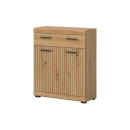 M&ouml;bel Kraft Midischrank holzfarben Ma&szlig;e (cm): B: 74 H: 88 &raquo; M&ouml;bel Kraft