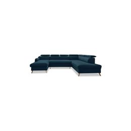 Miuform Wohnlandschaft mit Schlaffunktion Sweet Harmony blau Ma&szlig;e (cm): B: 321 H: 95 &raquo; M&ouml;bel Kraft
