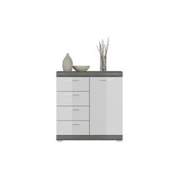 M&ouml;bel Kraft Kommode wei&szlig; Ma&szlig;e (cm): B: 80 H: 85 &raquo; M&ouml;bel Kraft
