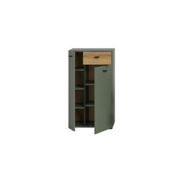 M&ouml;bel Kraft Standschrank gr&uuml;n Ma&szlig;e (cm): B: 51 H: 91 &raquo; M&ouml;bel Kraft