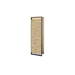 M&ouml;bel Kraft Garderobenschrank holzfarben Ma&szlig;e (cm): B: 60 H: 200 T: 40.0 &raquo; M&ouml;bel Kraft