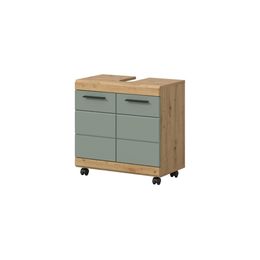 M&ouml;bel Kraft Waschbeckenunterschrank holzfarben Ma&szlig;e (cm): B: 60 H: 60 &raquo; M&ouml;bel Kraft