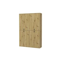 M&ouml;bel Kraft Mehrzweckschrank-Set holzfarben Ma&szlig;e (cm): B: 122 H: 193 T: 34.0 &raquo; M&ouml;bel Kraft