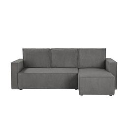 Primo Ecksofa mit Schlaffunktion Cleo grau Ma&szlig;e (cm): B: 230 H: 88 T: 148.0 &raquo; M&ouml;bel Kraft