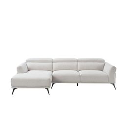 M&ouml;bel Kraft Ecksofa mit Kopfst&uuml;tzenverstellung Wiana beige Ma&szlig;e (cm): B: 283 H: 62 T: 168.0 &raquo; M&ouml;bel Kraft