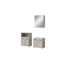 M&ouml;bel Kraft Badkombination beige Ma&szlig;e (cm): B: 135 H: 185 &raquo; M&ouml;bel Kraft