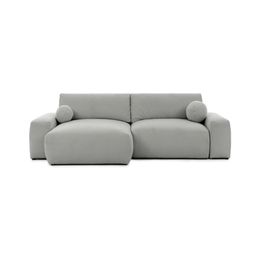 S-STYLE Ecksofa mit Schlaffunktion Puffy grau Ma&szlig;e (cm): B: 266 H: 86 &raquo; M&ouml;bel Kraft