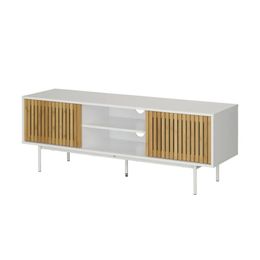 M&ouml;bel Kraft TV-Lowboard wei&szlig; Ma&szlig;e (cm): B: 140 H: 50 T: 40.0 &raquo; M&ouml;bel Kraft