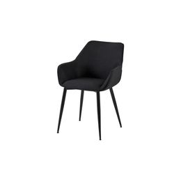 M&ouml;bel Kraft Armlehnenstuhl schwarz Ma&szlig;e (cm): B: 52 H: 82 &raquo; M&ouml;bel Kraft