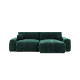 S-STYLE Ecksofa mit Schlaffunktion Puffy gr&uuml;n Ma&szlig;e (cm): B: 266 H: 86 &raquo; M&ouml;bel Kraft