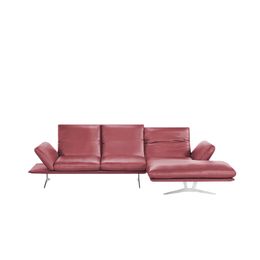 Koinor Ecksofa Echtleder Francis rot Ma&szlig;e (cm): H: 93 &raquo; M&ouml;bel Kraft