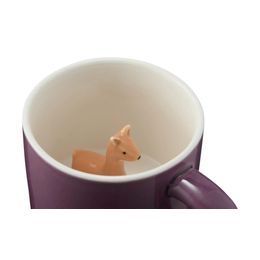 Donkey Products DONKEY Tasse lila/violett Porzellan Ma&szlig;e (cm): B: 12 H: 7 &raquo; M&ouml;bel Kraft
