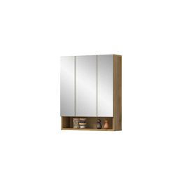 M&ouml;bel Kraft Spiegelschrank holzfarben Ma&szlig;e (cm): B: 60 H: 74 &raquo; M&ouml;bel Kraft