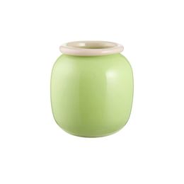 HOME STORY Vase gr&uuml;n Glas Ma&szlig;e (cm): H: 18 &Oslash;: 16.5 &raquo; M&ouml;bel Kraft