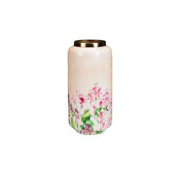 M&ouml;bel Kraft Vase rosa/pink Metall Ma&szlig;e (cm): H: 30 &Oslash;: 15.0 &raquo; M&ouml;bel Kraft