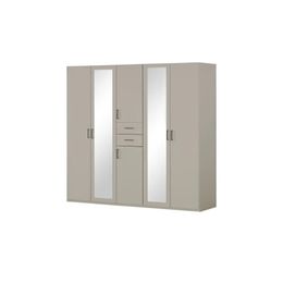 M&ouml;bel Kraft Dreht&uuml;renschrank beige Ma&szlig;e (cm): B: 225 H: 208 T: 58.0 &raquo; M&ouml;bel Kraft