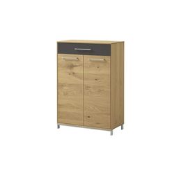 Woodford Schuhschrank Vista holzfarben Ma&szlig;e (cm): B: 72 H: 105 T: 37.0 &raquo; M&ouml;bel Kraft
