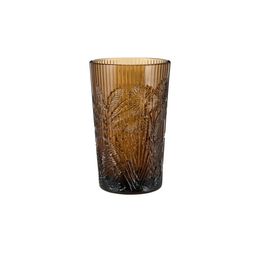 HOME STORY Trinkglas braun Glas Ma&szlig;e (cm): B: 8 H: 13 &raquo; M&ouml;bel Kraft