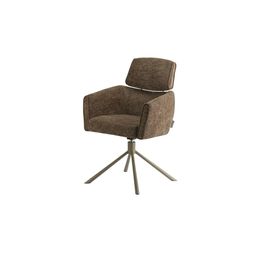 Jette Home Armlehnstuhl drehbar Becky braun Ma&szlig;e (cm): B: 61 H: 91 T: 64.0 &raquo; M&ouml;bel Kraft