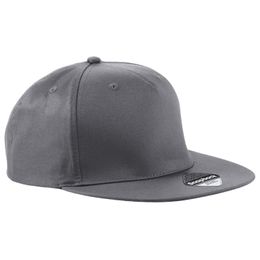 Beechfield - Snapback M&uuml;tze 5 Segmente (Graphitgrau)