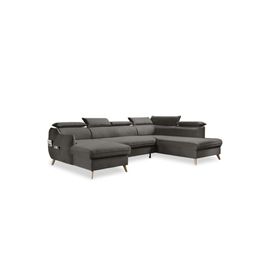 Miuform Wohnlandschaft mit Schlaffunktion Sweet Harmony grau Ma&szlig;e (cm): B: 321 H: 95 &raquo; M&ouml;bel Kraft