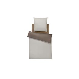 JOOP! Mako-Satin Wendebettw&auml;sche Pattern braun Ma&szlig;e (cm): B: 135 &raquo; M&ouml;bel Kraft
