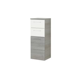 Smart Midischrank Onda grau Ma&szlig;e (cm): B: 35 H: 90,5 T: 33.0 &raquo; M&ouml;bel Kraft
